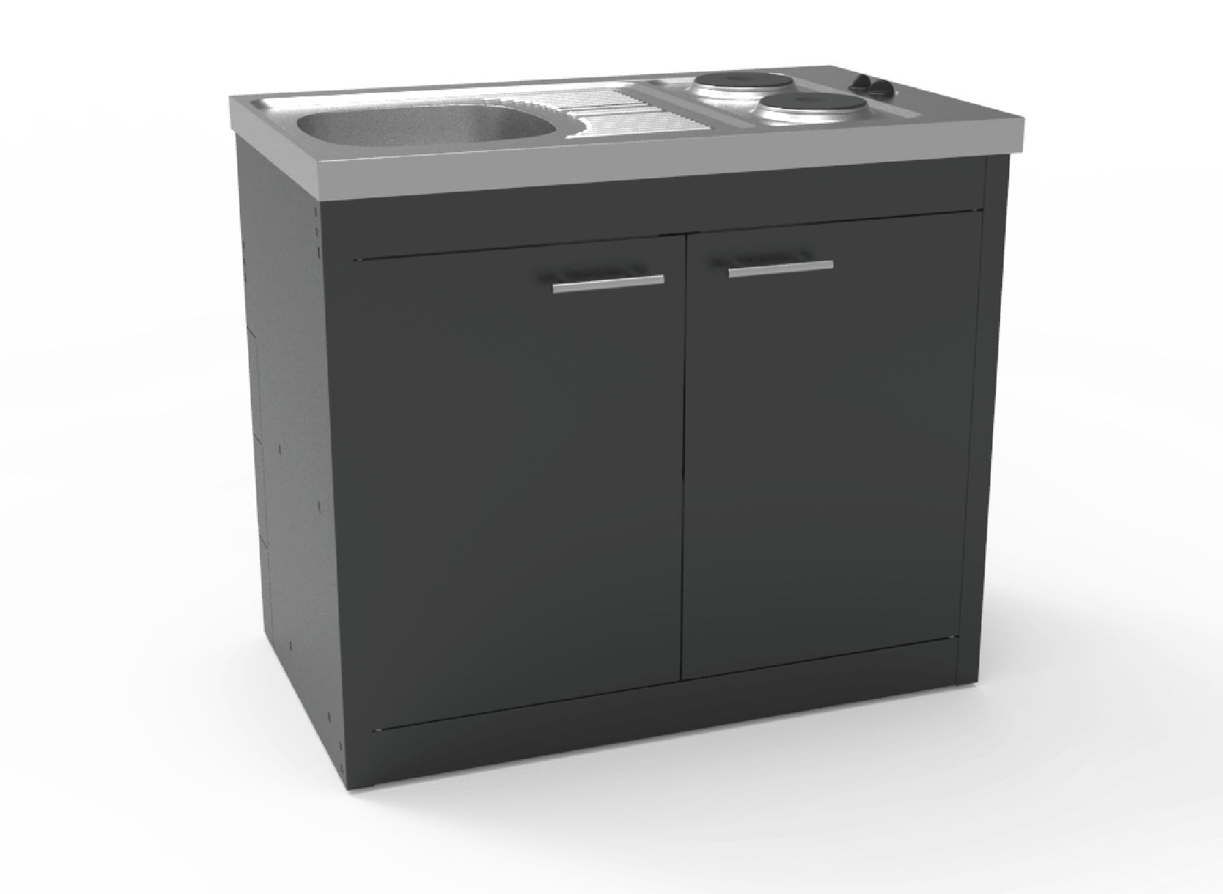MODERNA | Cuisinettes, éviers inox & résine, meubles de cuisine
